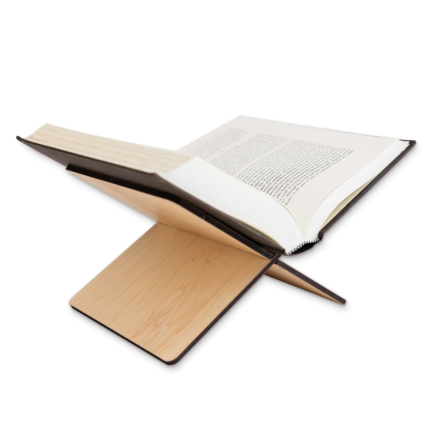 Custom Wood Book Display Stand | Corporate Gifts | Clove & Twine