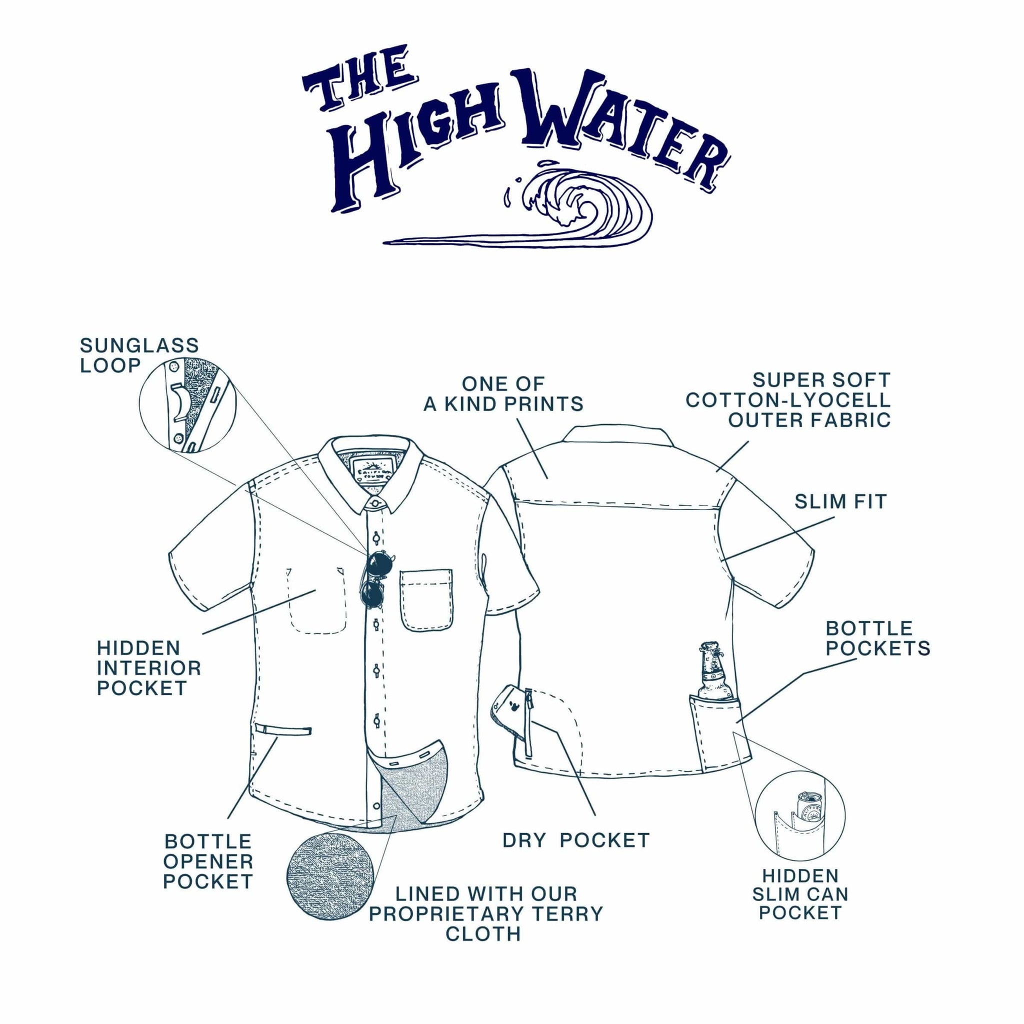Custom California Cowboy High Water Shirt | Corporate Gifts | C&T ...