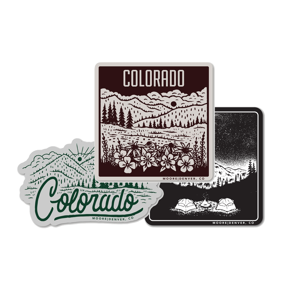 Colorado Sticker Pack | Clove & Twine