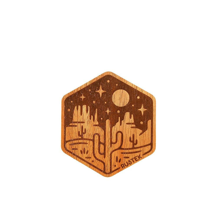 Custom Wood Sticker | Corporate Gifts | Clove & Twine