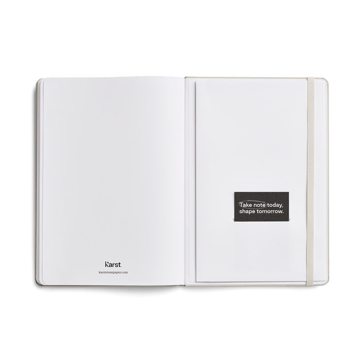 Custom Karst Stone Paper Hardcover Notebook | Corporate Gifts | C&T ...