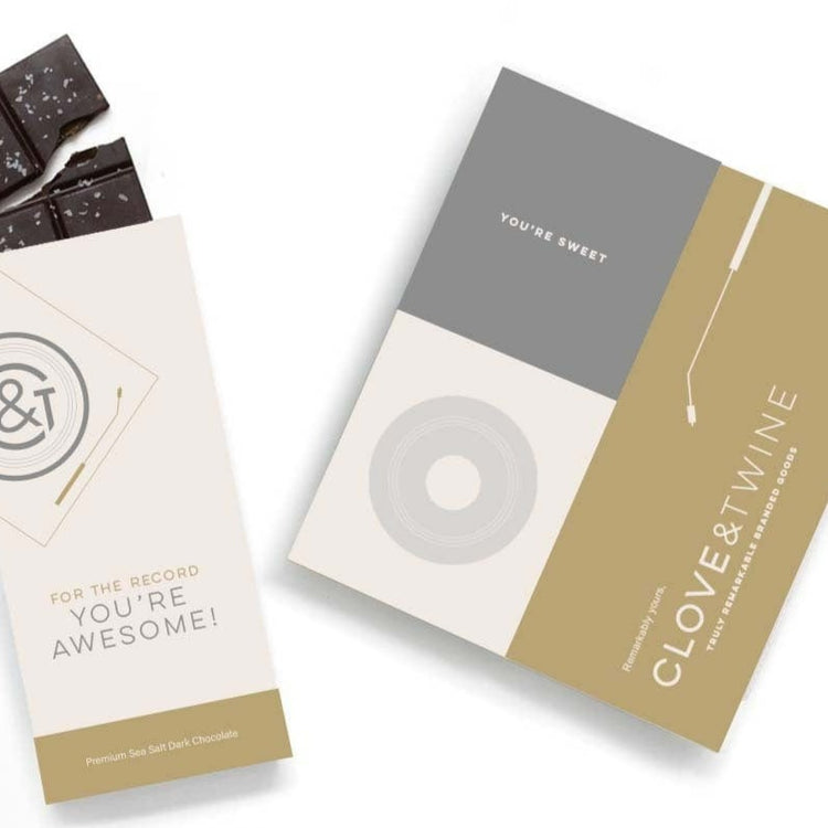 Custom Sweeter Cards Greeting Card Chocolate Bars | Corporate Gifts | C ...